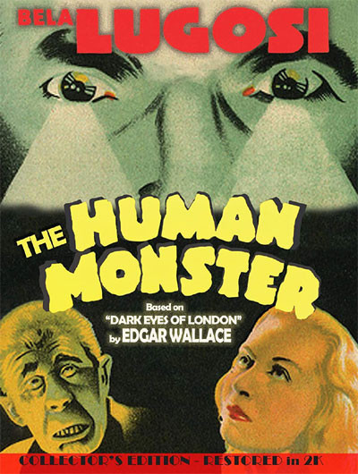 HUMAN MONSTER, THE (1939 Restored VCI) - DVD
