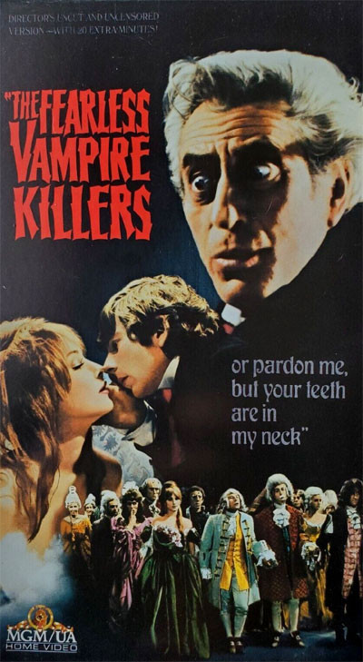 FEARLESS VAMPIRE KILLERS (1967) - VHS