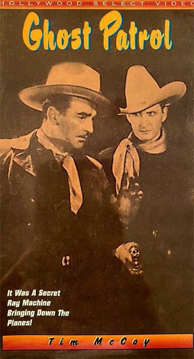GHOST PATROL (1936/Hollywood Select) - VHS
