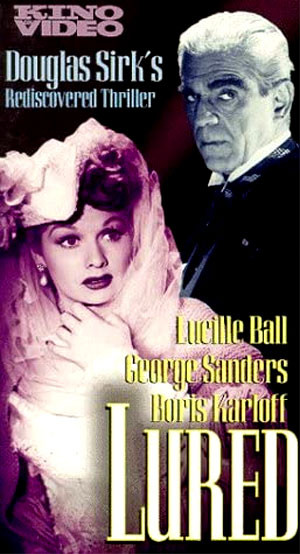 LURED (1947) - VHS