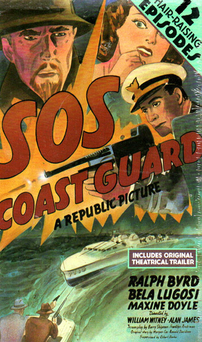 S.O.S. COAST GUARD (1937/Complete Serial/Republic) - VHS Set