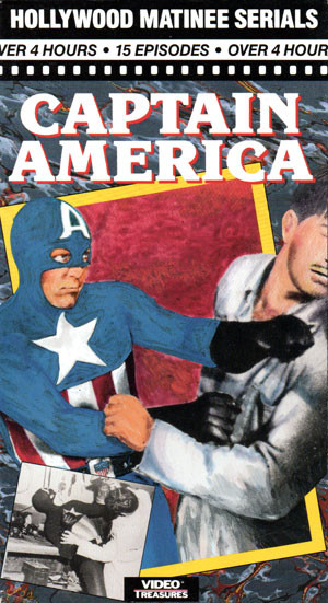 CAPTAIN AMERICA (1944 Complete Serial) - Used VHS