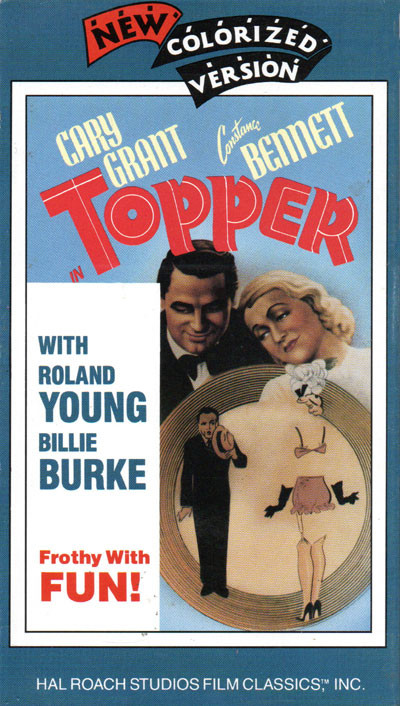 TOPPER (1937 - Colorized!) - Used VHS