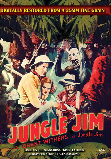 JUNGLE JIM - Complete 12 chapter serial (1936) - DVD Set