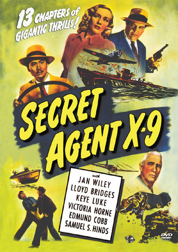 SECRET AGENT X-9 (1945/Complete Serial) - DVD