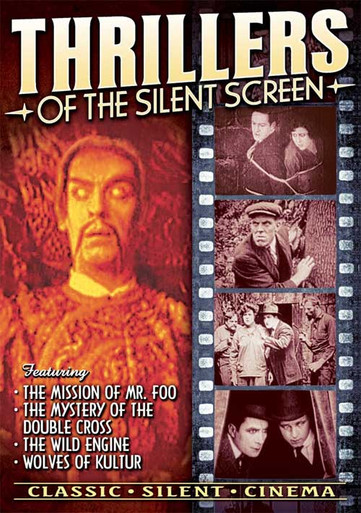 THRILLERS OF THE SILENT SCREEN (Rare Silent Films) - DVD
