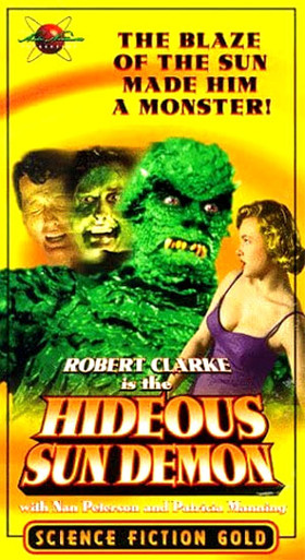 HIDEOUS SUN DEMON, THE (1958) - VHS