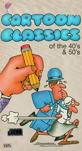 CARTOON CLASSICS OF THE 40's & 50's - Used VHS