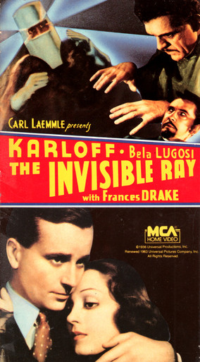 INVISIBLE RAY, THE (1937/Classic Box Art) - Used VHS