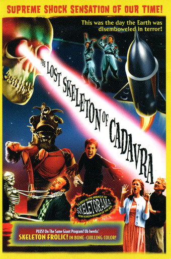 LOST SKELETON OF CADAVRA (2003) - Original Promo Card