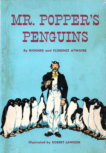 MR. POPPER'S PENGUINS - Classic Fantastic Scholastic Book