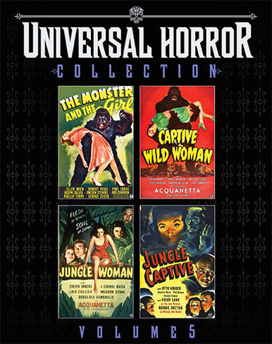 UNIVERSAL HORROR COLLECTION Vol. 5 (JUNGLE CAPTIVE & APE HORRORS) - Blu ...