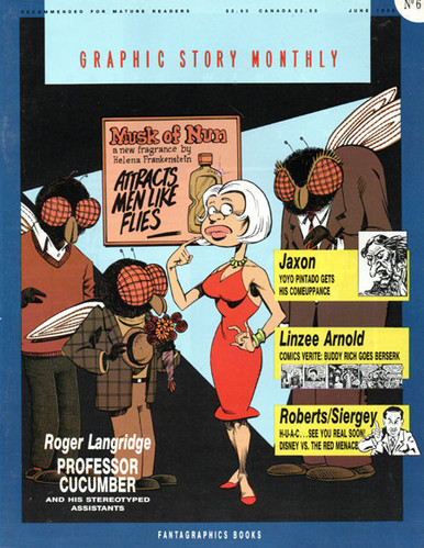 GRAPHIC STORY MONTHLY #6 - Magazine