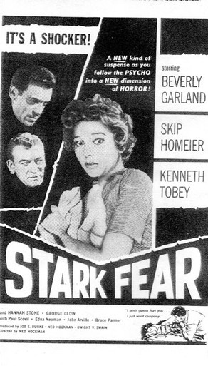STARK FEAR (1963) - Used VHS