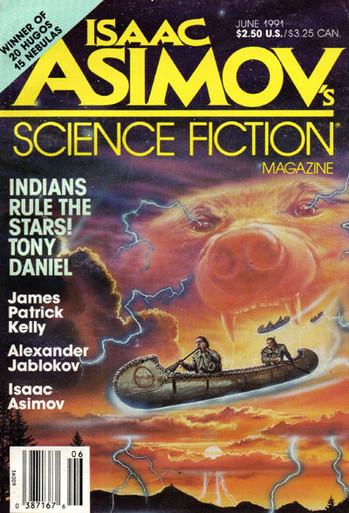 ASIMOV'S SCIENCE FICTION (June 1991) - Digest Magazine