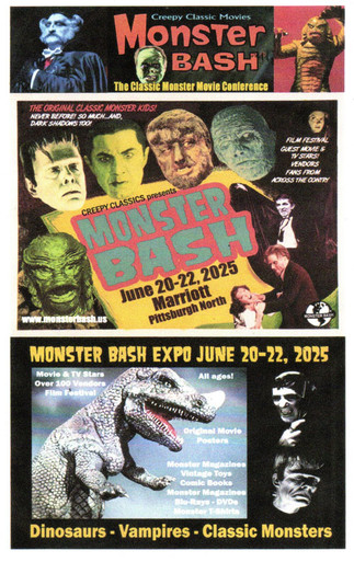 MONSTER BASH CONFERENCE PROGRAM GUIDE June 2025 - Collectible