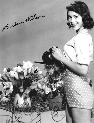 BARBARA WILSON (Flowers) - 8.5x11 Autographed Photo