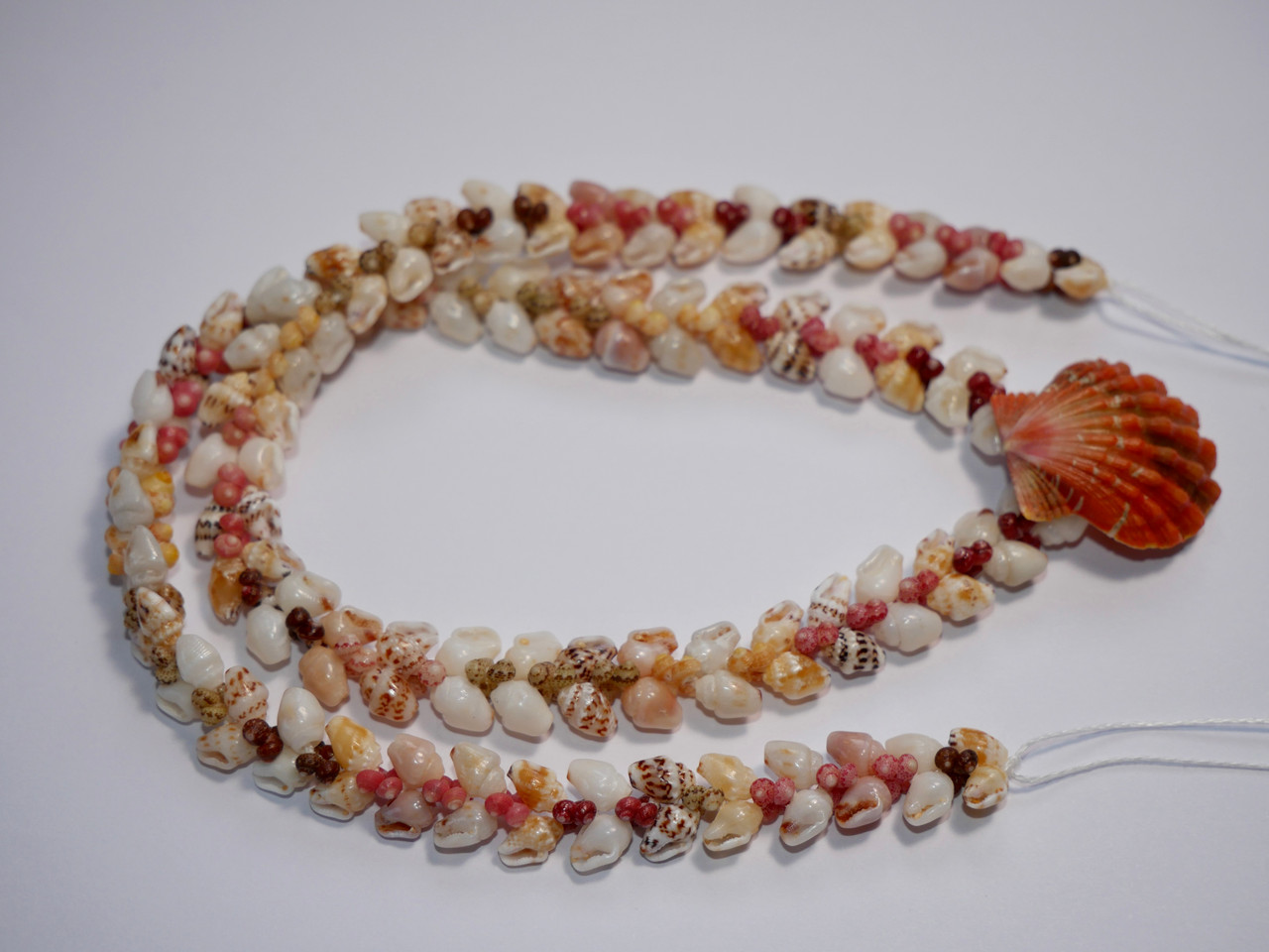 18 3/4” Candy corn Momi, kahelelani& sunrise shell lei #919 ...