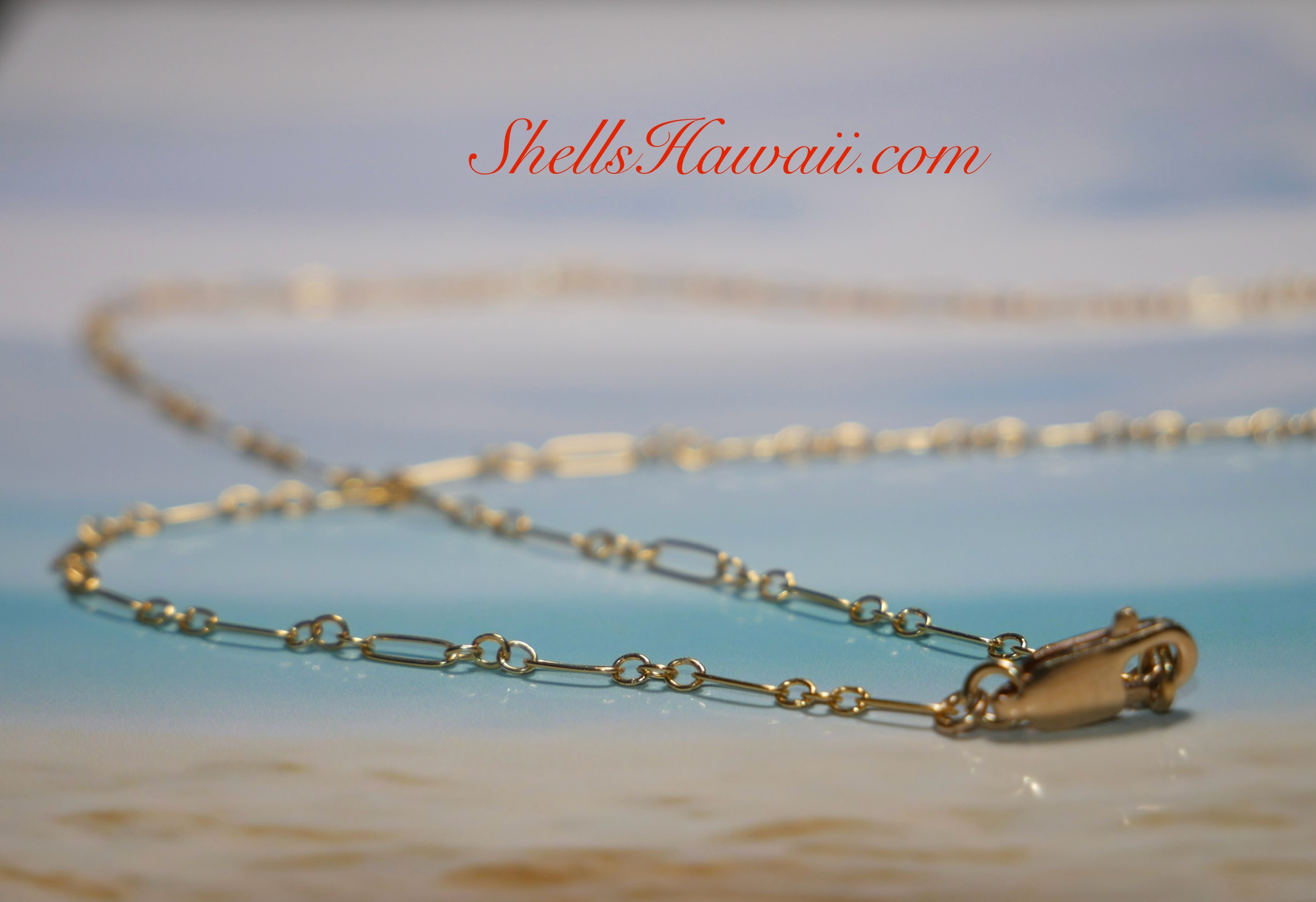 16 3/4" Kahelelani shell pendant/Necklace. Minimalist Niihau shell ...