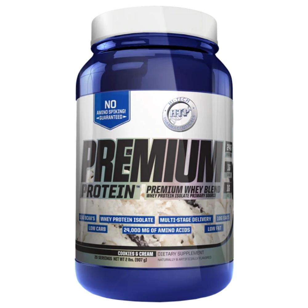 Hi Tech Pharmaceuticals Premium Protein 2lb Whey Protein Isolate