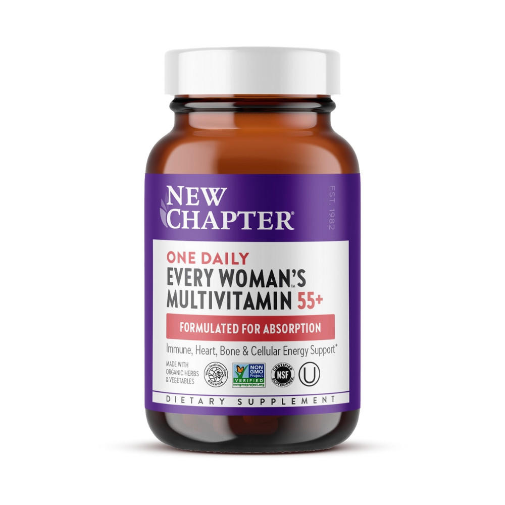 New Chapter Every Woman's Once Daily Multivitamin 55+ 24 Tablets