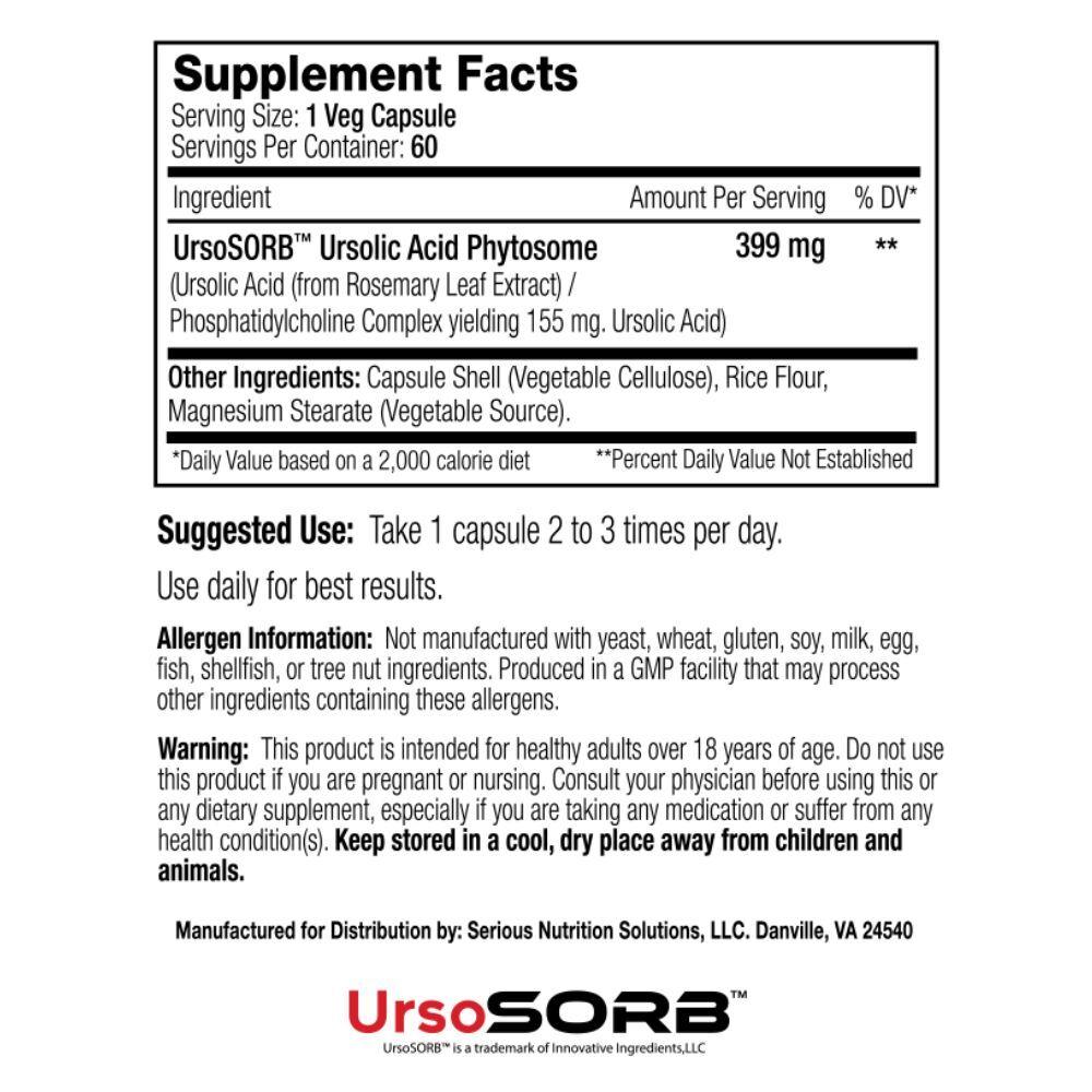 SNS Ursa-Bolic 60 Capsules