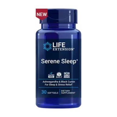 Life Extension Serene Sleep 30 Softgels | Sleep Support Supplement