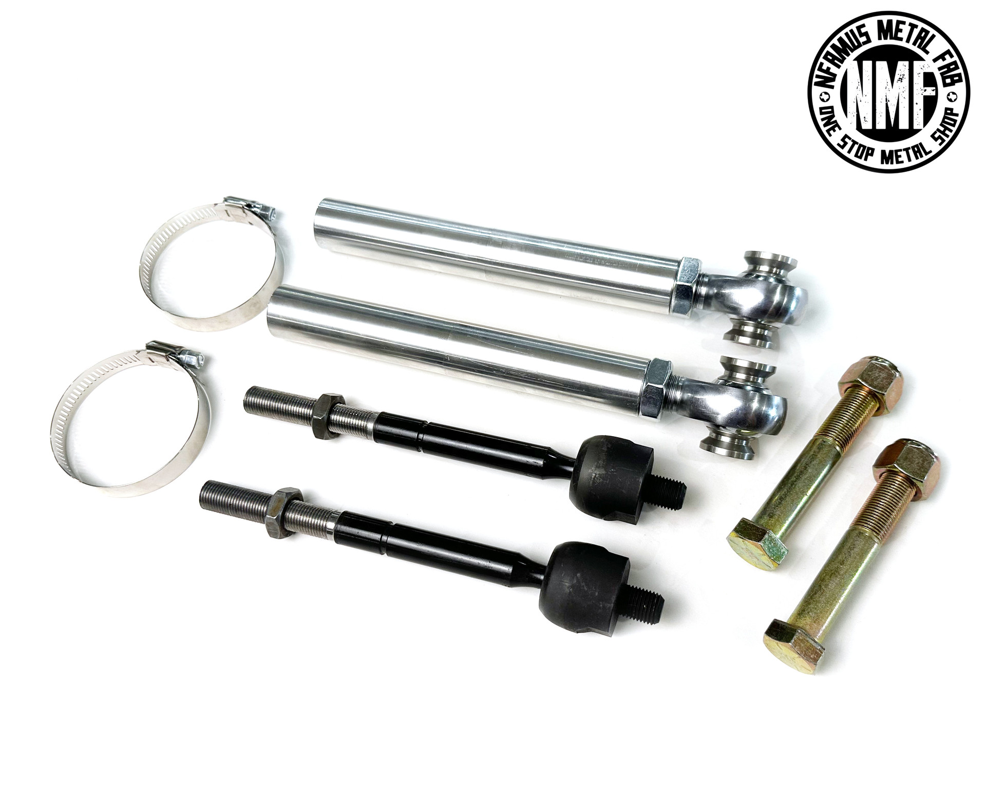 C10 FRONT CROSSMEMBER ( DAKOTA RACK + PINION) STEERING KIT - NFAMUS METAL