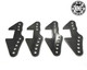 MULTI HOLE PARALLEL 4 LINK TAB (AXLE) - NFAMUS METAL
