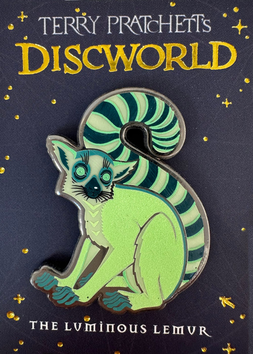 The Luminous Lemur Enamel Pin Badge