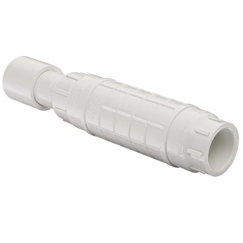 3/4" PVC Expansion Repair Coupling (White) (S x S) - The Drainage ...
