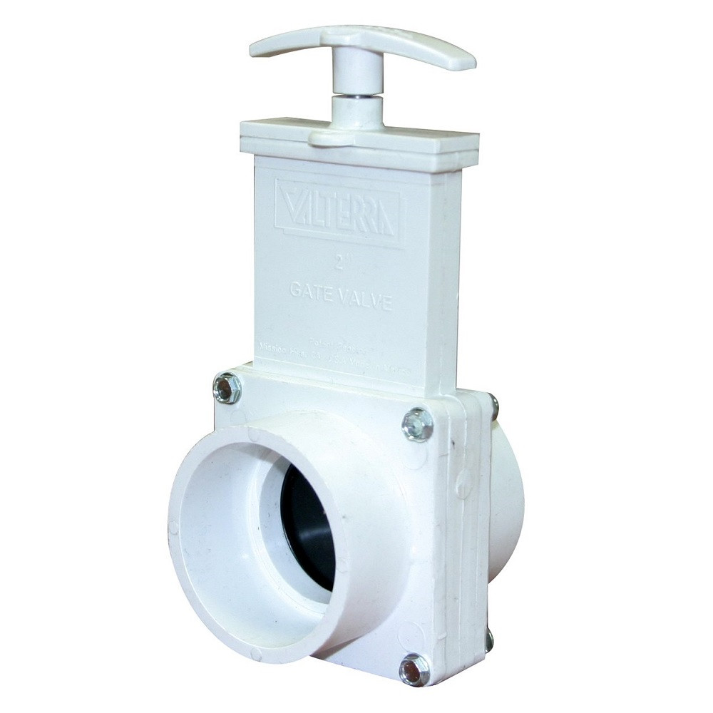 Valterra 2" PVC Koi Pond, Pool & Spa Valve (S x S) - The Drainage ...