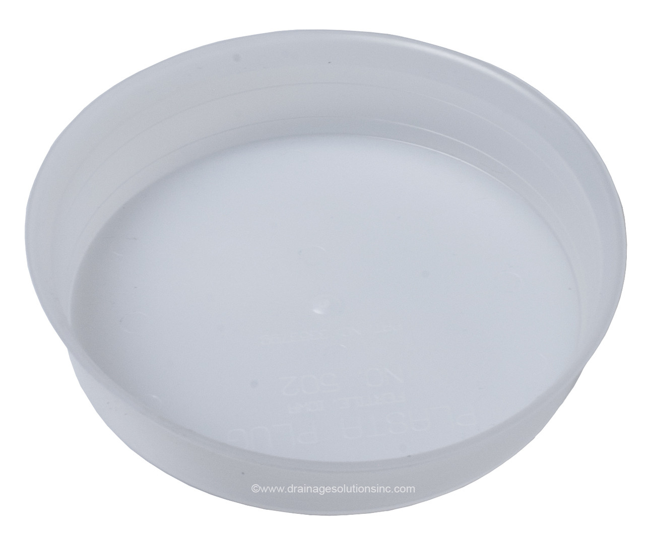 HDPE 5" Corrugated Pipe Plug - The Drainage Products Store