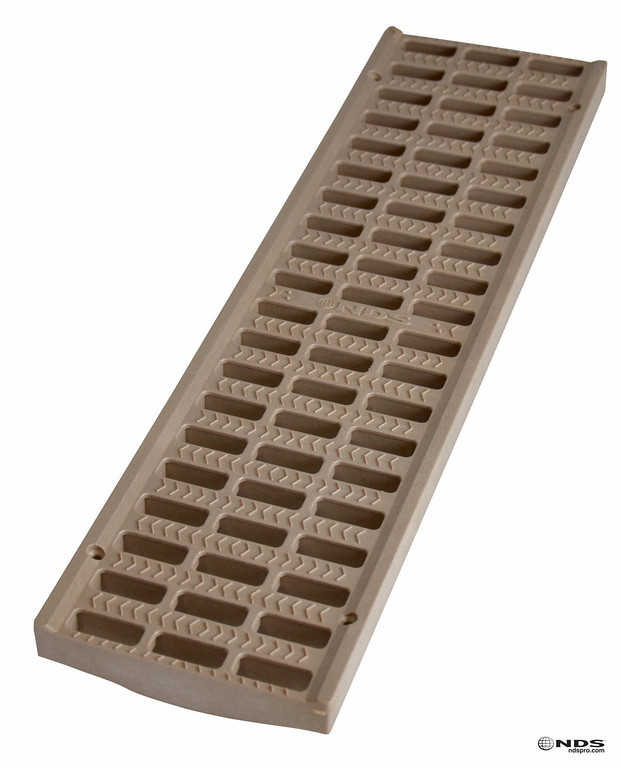 NDS Pro Series 5" Light Traffic Channel Grate - Sand (Box of 10) - The ...