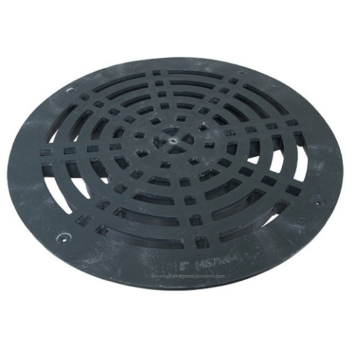 Round Metal Drain Grate Wedi Fino 3.2 Drain Grate Stainless Steel Grid