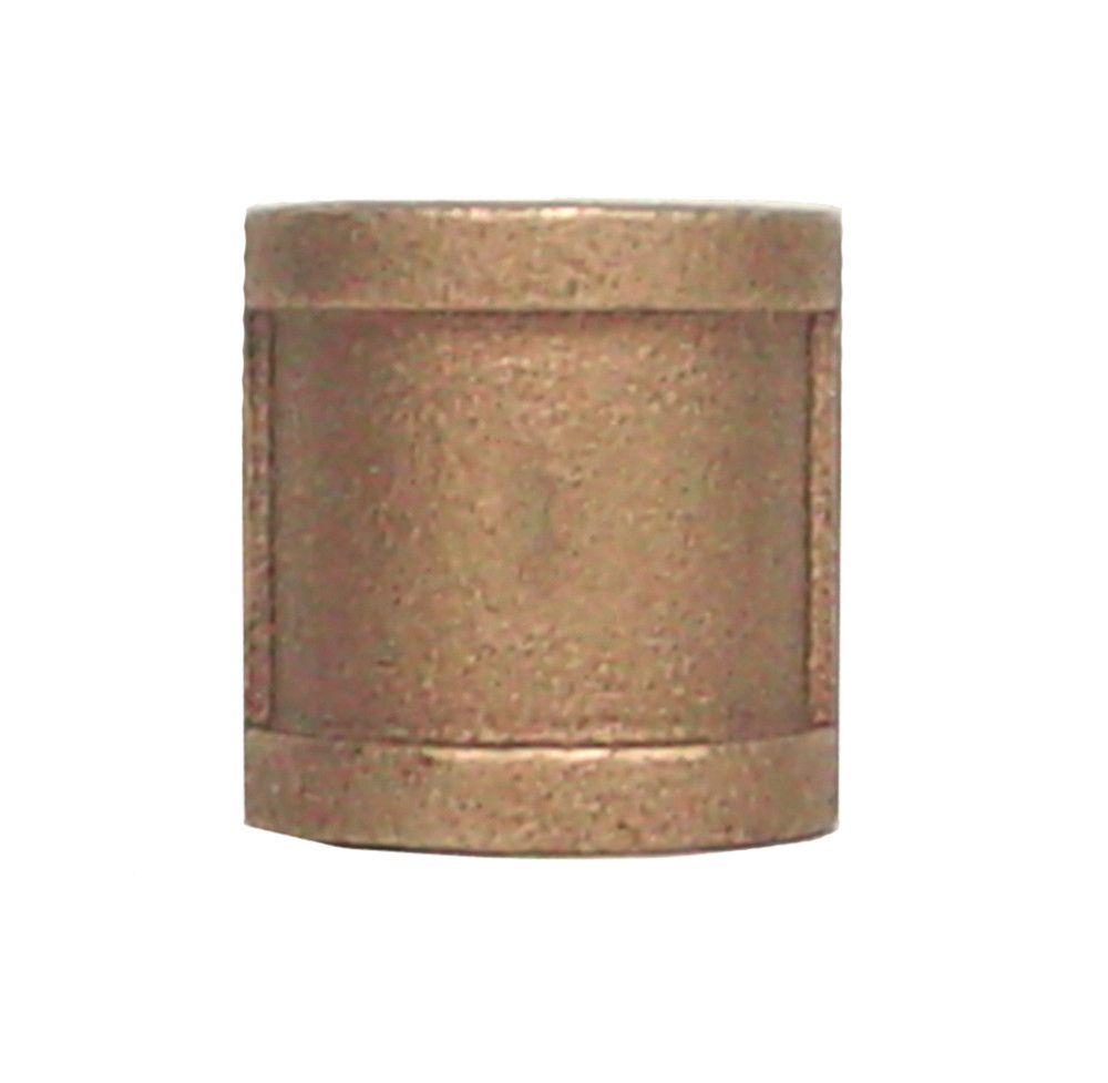 1 1/2" Bronze Coupling (FPT x FPT) - The Drainage Products Store