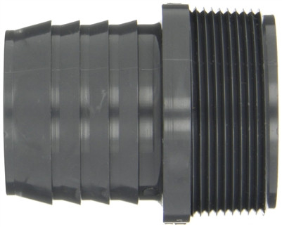 2" PVC Insert Male Adapter (MPT x Insert) - The Drainage Products Store