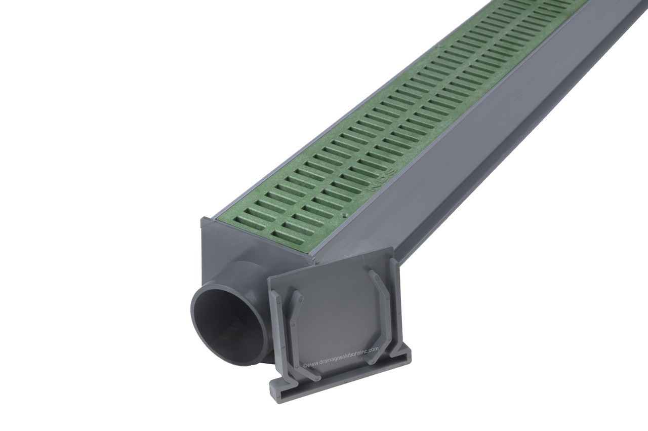 NDS Mini Channel Drain Kit (Green) - The Drainage Products Store