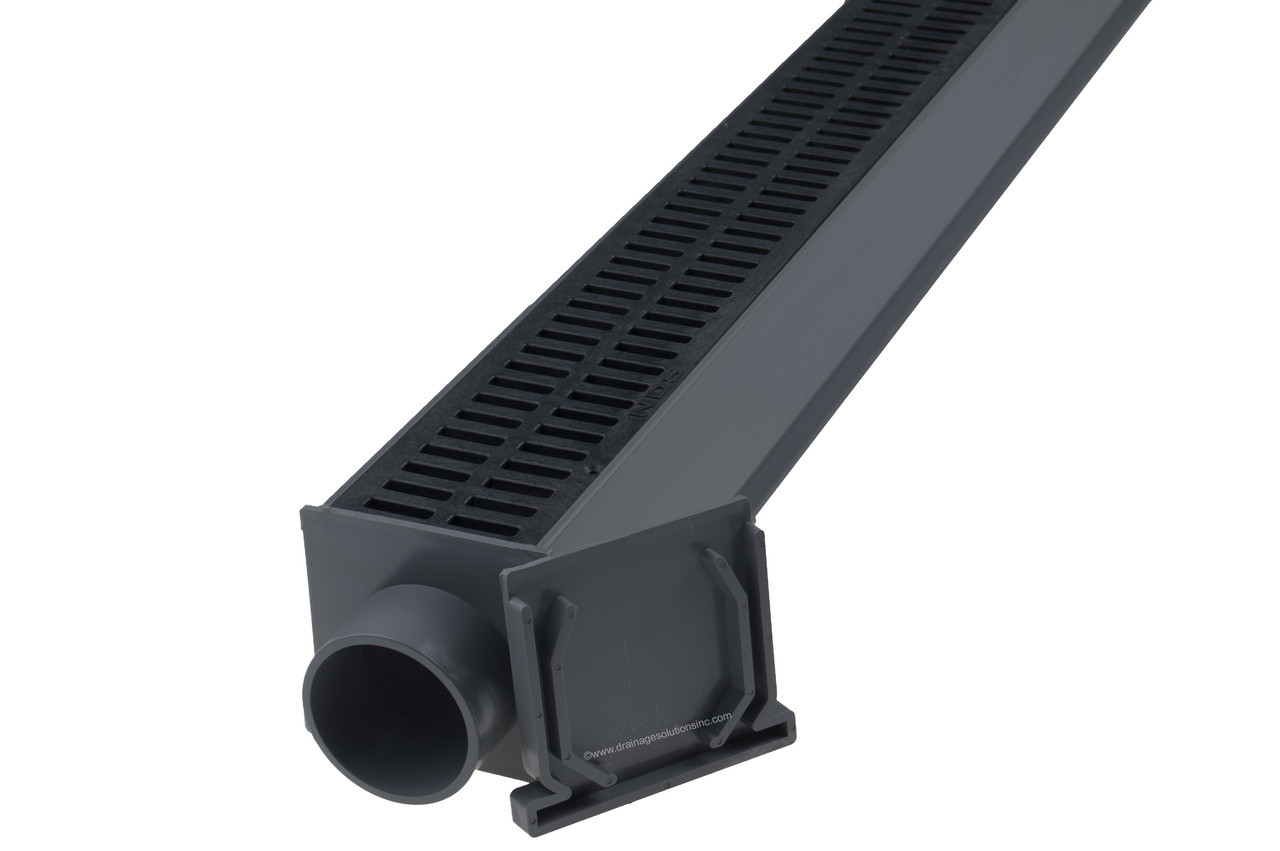 NDS Mini Channel Drain Kit (Black) - The Drainage Products Store