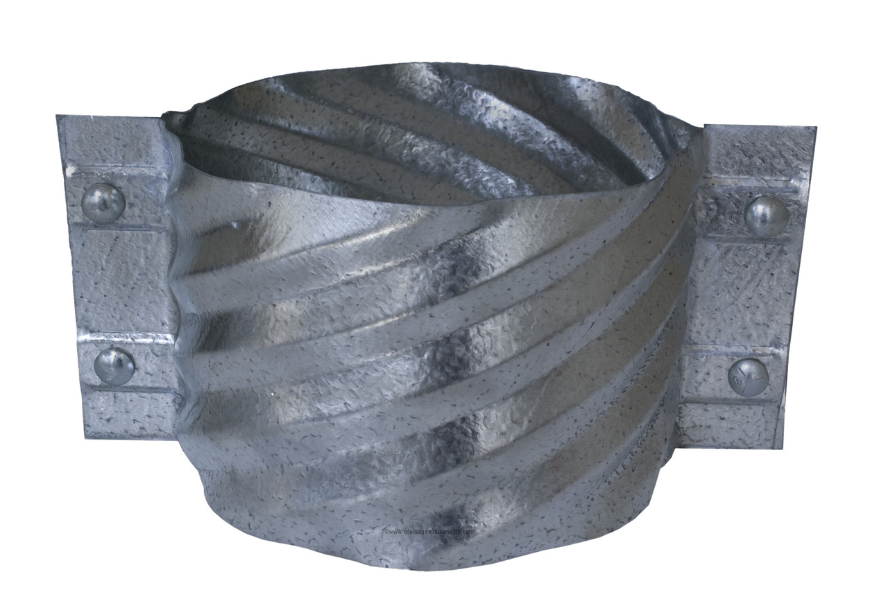 8" CMP Coupling (2 Piece) - The Drainage Products Store