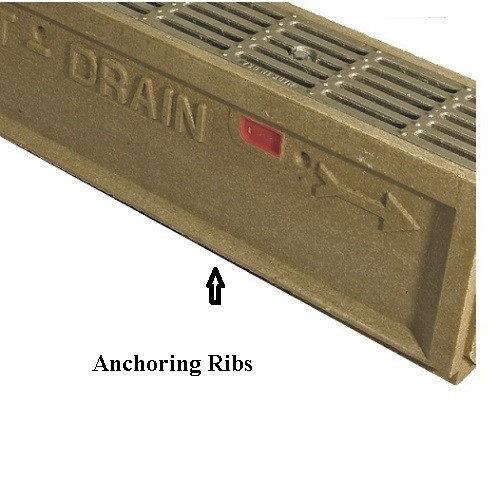 ABT Polydrain Trench Drain Channel 250 (10.7" to 11") - The Drainage ...