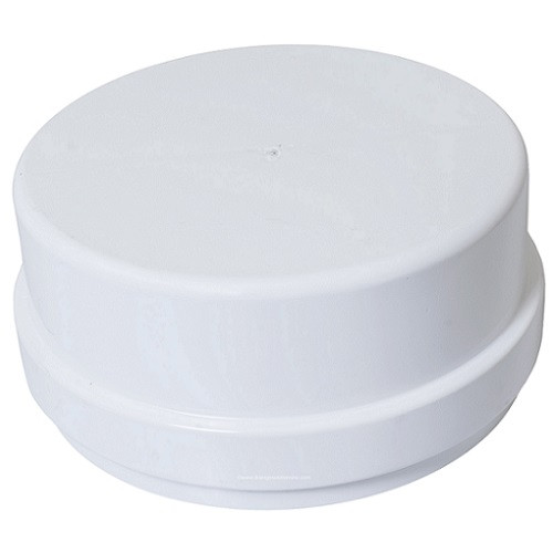 4" PVC SDR26 Gasket Joint Cap (G) - The Drainage Products Store