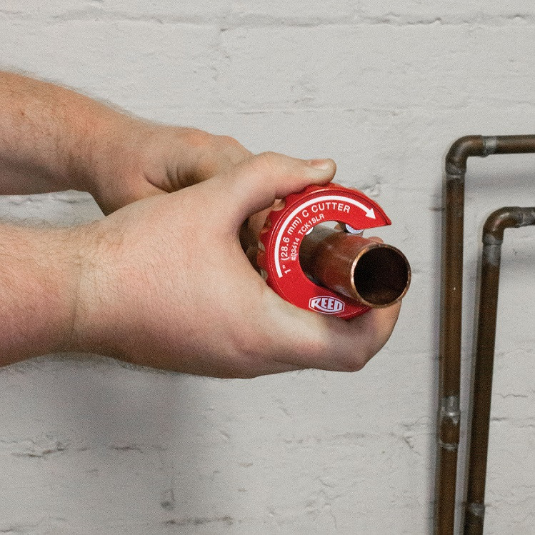 Reed TCK3SL Spring Loaded Copper Tubing Cutter Kit 03402 - The Drainage ...