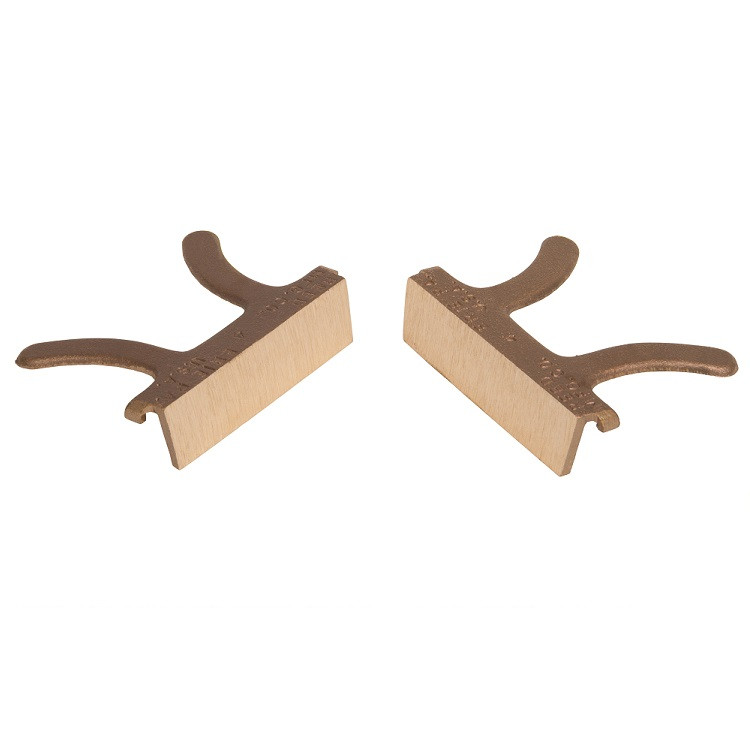 Reed VC5 Brass Vise Jaw Caps 01580 - The Drainage Products Store