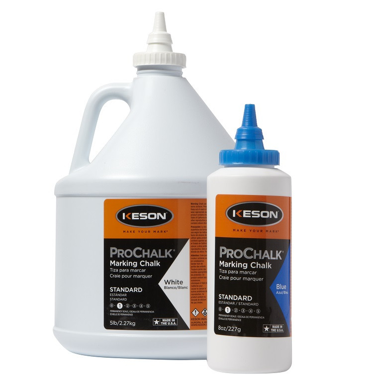 Keson ProChalk Standard Blue, 5 LBS (Box of 4) - The Drainage Products ...