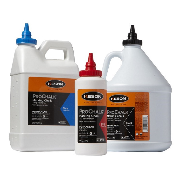 Keson ProChalk Ultimate Dye Blue, 3 LBS (Box of 4) - The Drainage ...