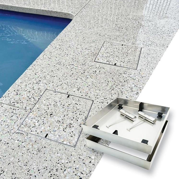 Hide 10" Concrete Access Cover Kit, 1 5/8" HCON10-1.6 - The Drainage ...