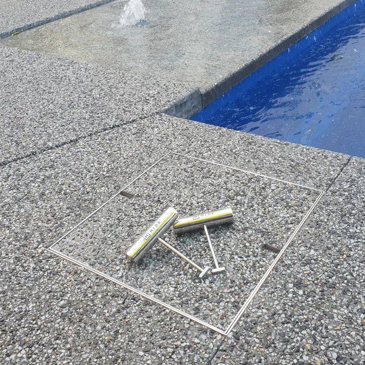 Hide 8" Concrete Access Cover Kit, 1 5/8" HCON8-1.6 - The Drainage ...
