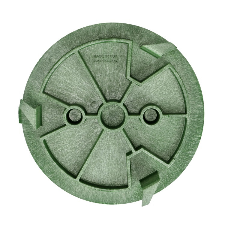 SureFit™ 10" Universal Valve Box Lid (Green) - The Drainage Products Store