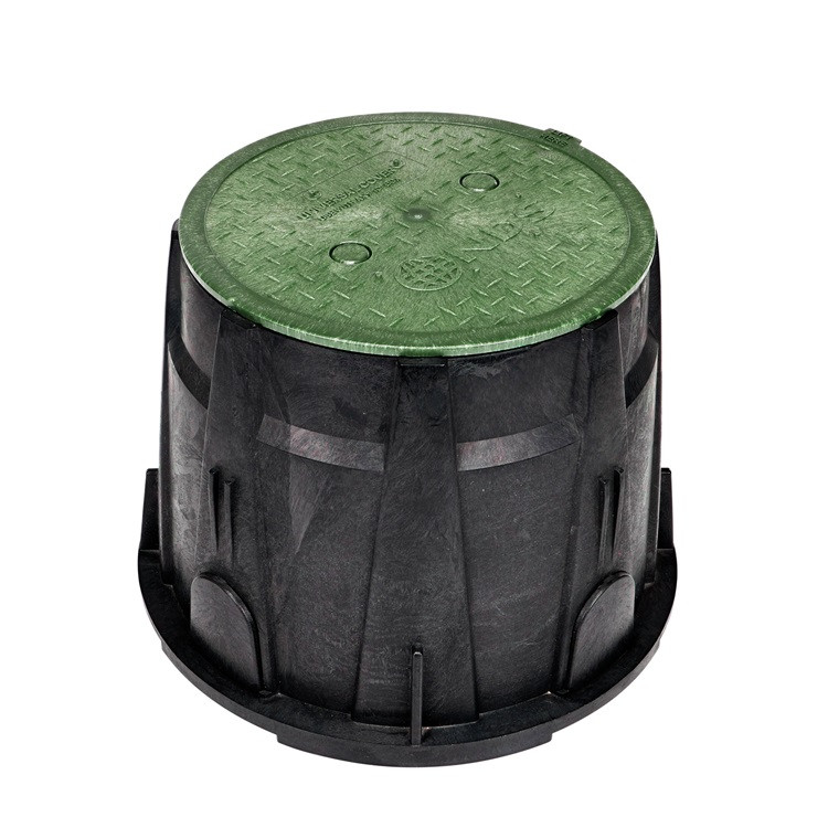 SureFit™ 10" Universal Valve Box Lid (Green) - The Drainage Products Store